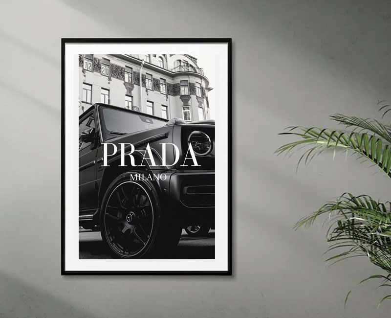 Luxury Brands Digital Poster, Trendy Printable With Logo, Fa | Inspire ...