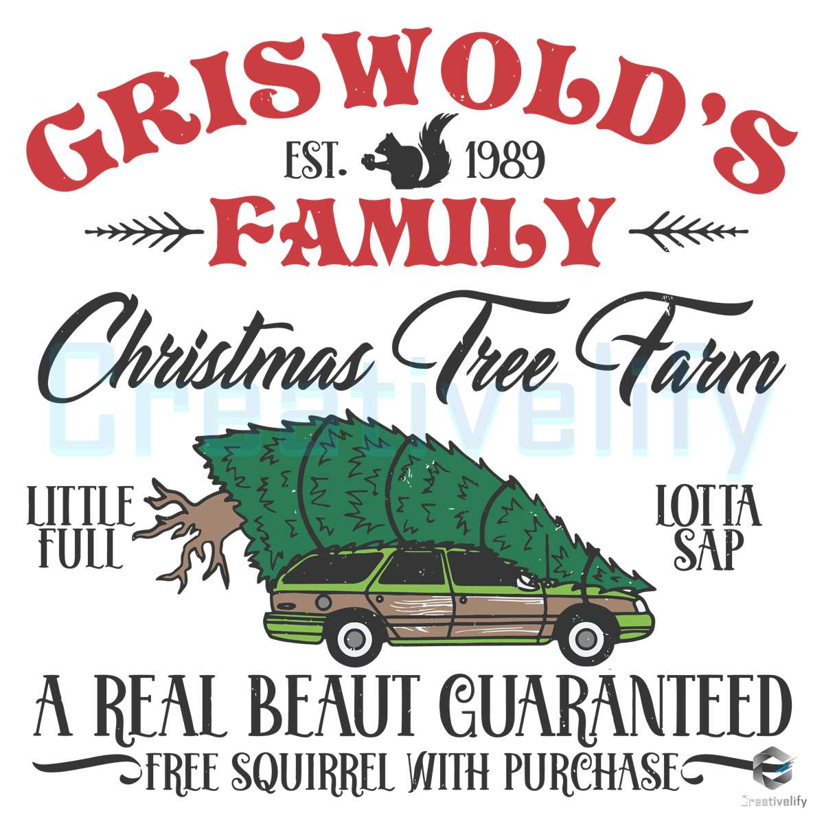 Free Griswold Christmas Tree Farm Svg Merry Xmas Design | Inspire Uplift