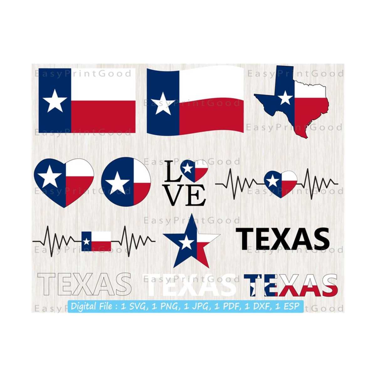 texas heart clipart - Inspire Uplift