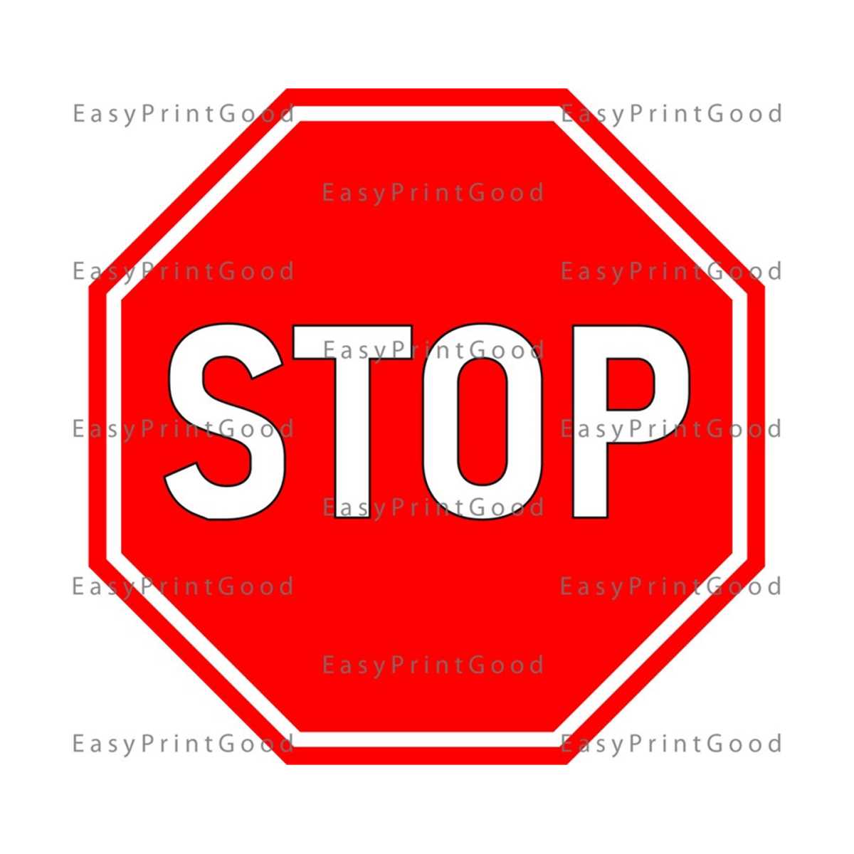 clipart stop sign - Inspire Uplift