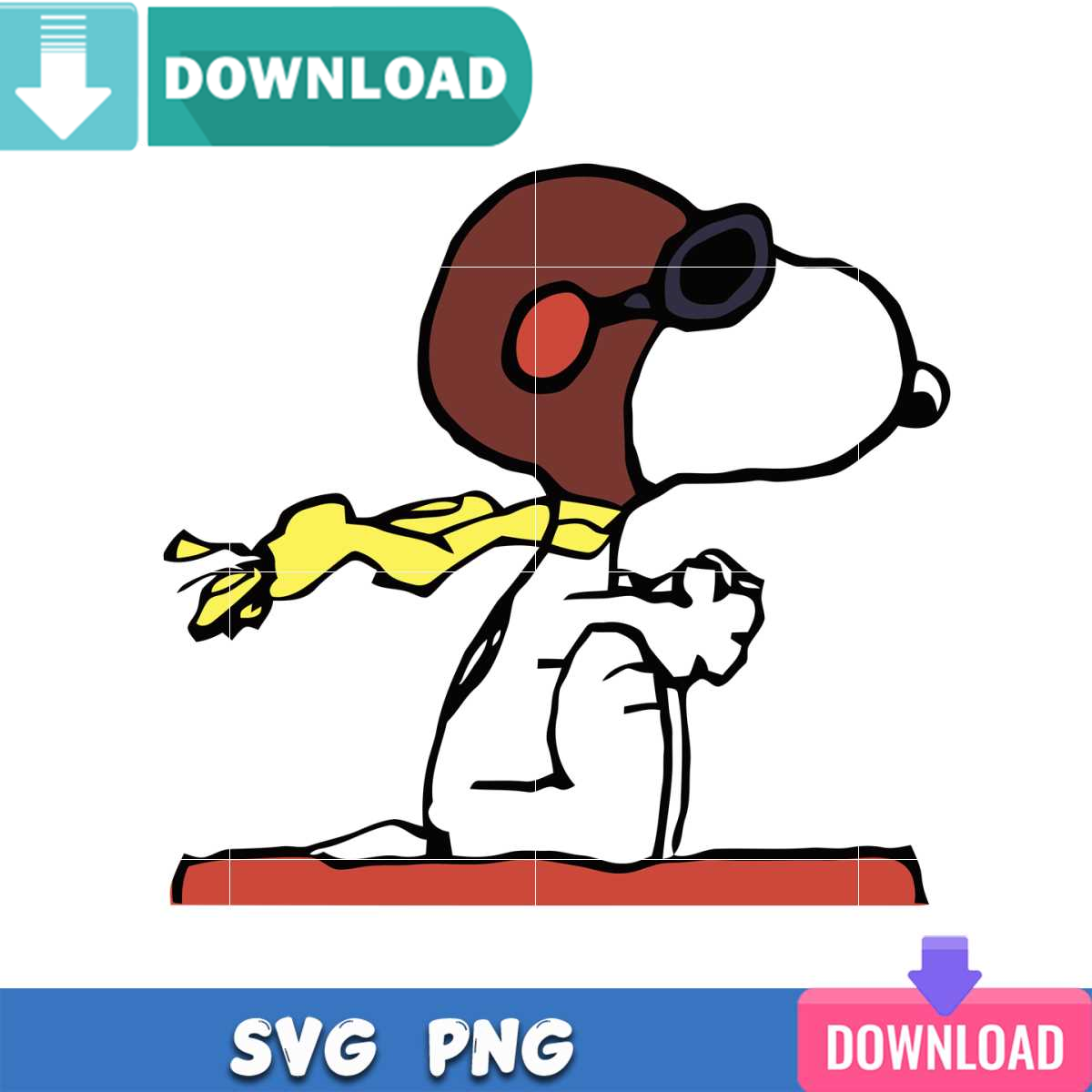 Snoopy Helmet SVG Best Files For Cricut Design | Inspire Uplift