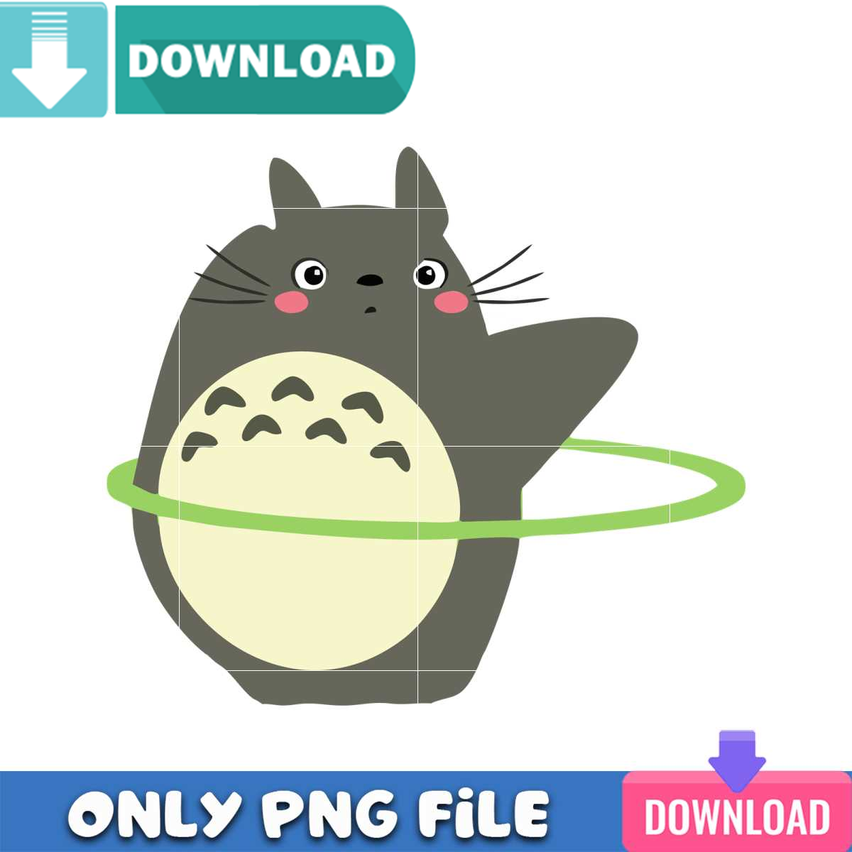 Totoro Shake Round Png Best Files Design Download | Inspire Uplift