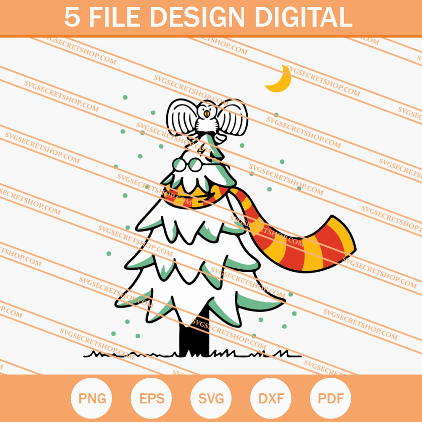 Accio Xmas Tree SVG, Accio SVG, Xmas Tree SVG | Inspire Uplift