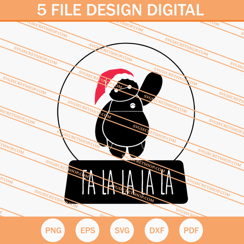 Baymax Christmas Svg | Inspire Uplift