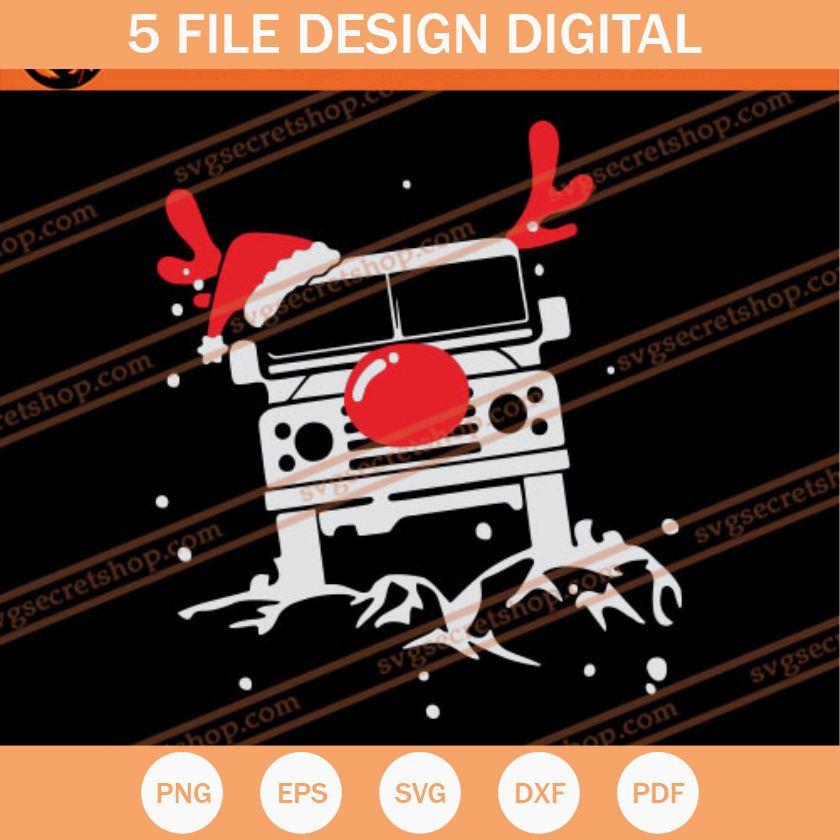 Christmas Jeep Svg | Inspire Uplift