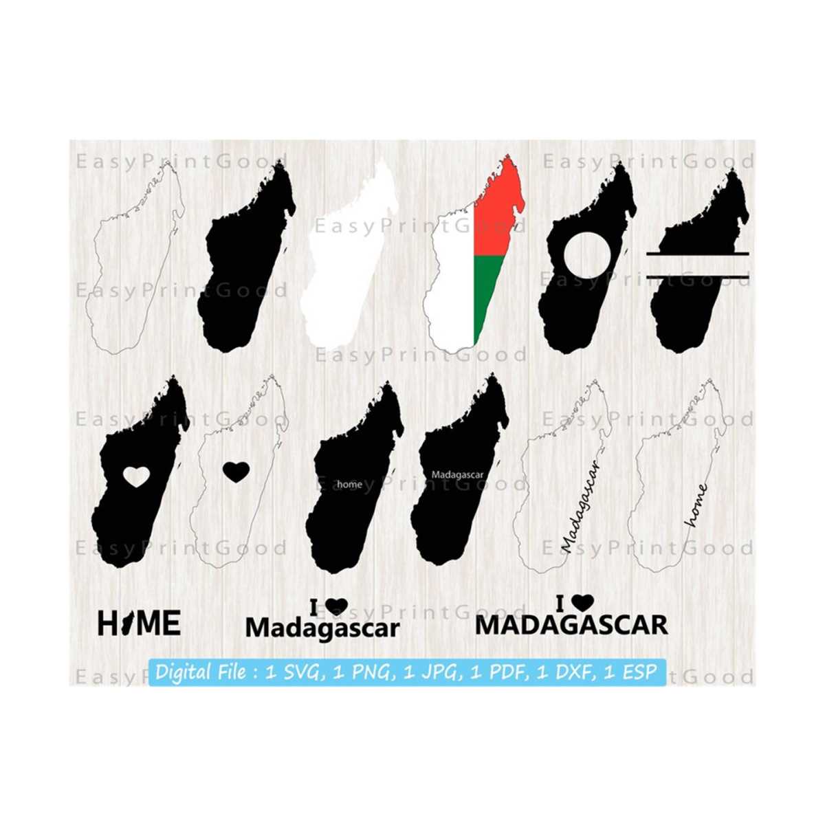 madagascar map svg - Inspire Uplift
