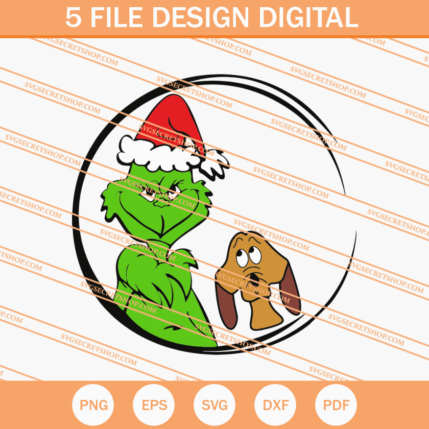 Grinch And Max Christmas SVG, Christmas SVG, Grinch SVG | Inspire Uplift