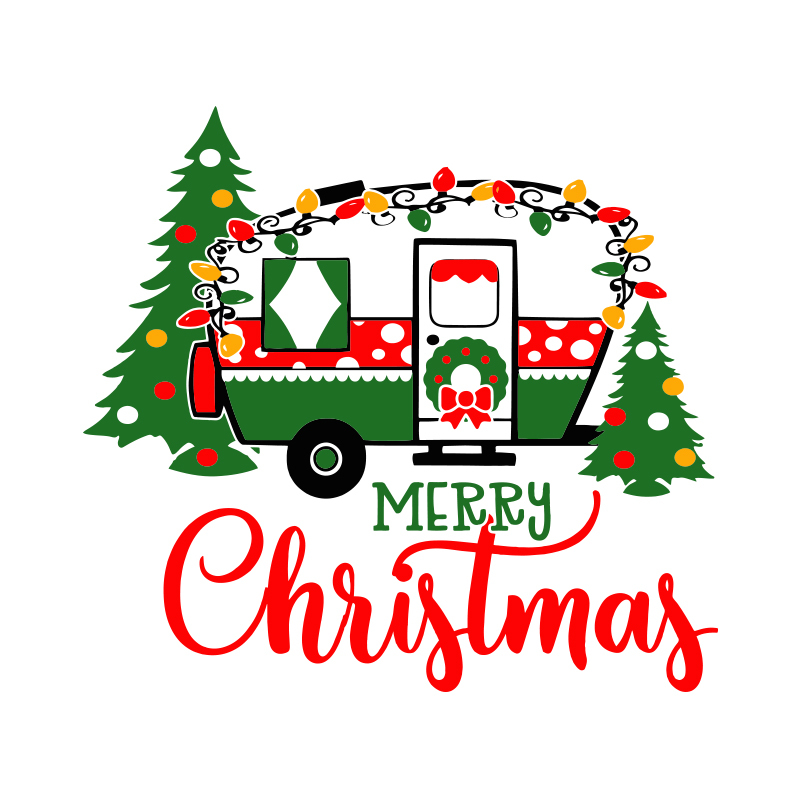 Christmas Camper Svg, Christmas Tree PNG, Merry Christmas Ca | Inspire ...