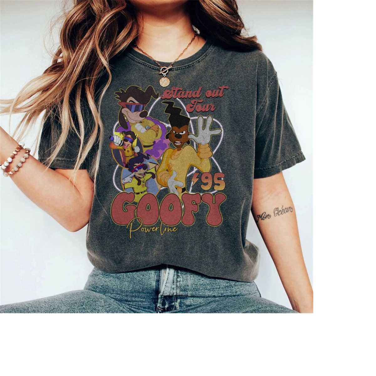 Vintage Disney Powerline Shirt, Disney 90s A Goofy Movie Pow | Inspire ...