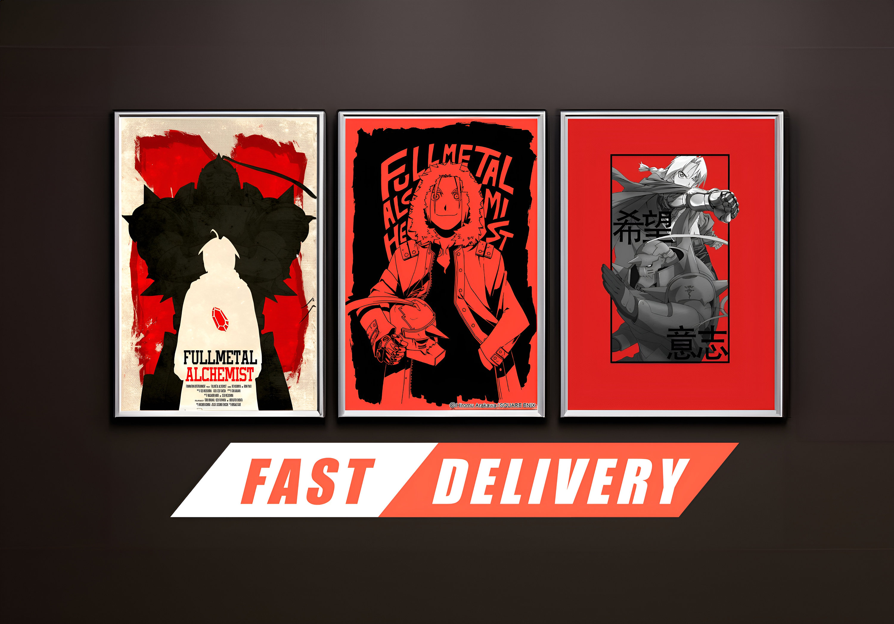 Fullmetal Alchemist Posters - Brotherhood, FMA, Poster Print | Inspire ...