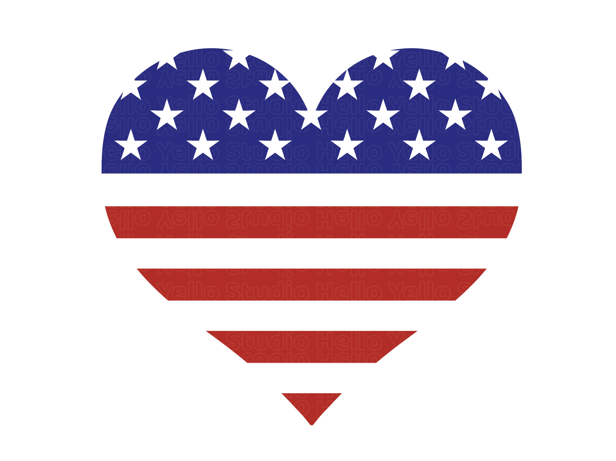 American Flag Heart Svg, 4th of July SVG, July 4th svg, Four | Inspire ...