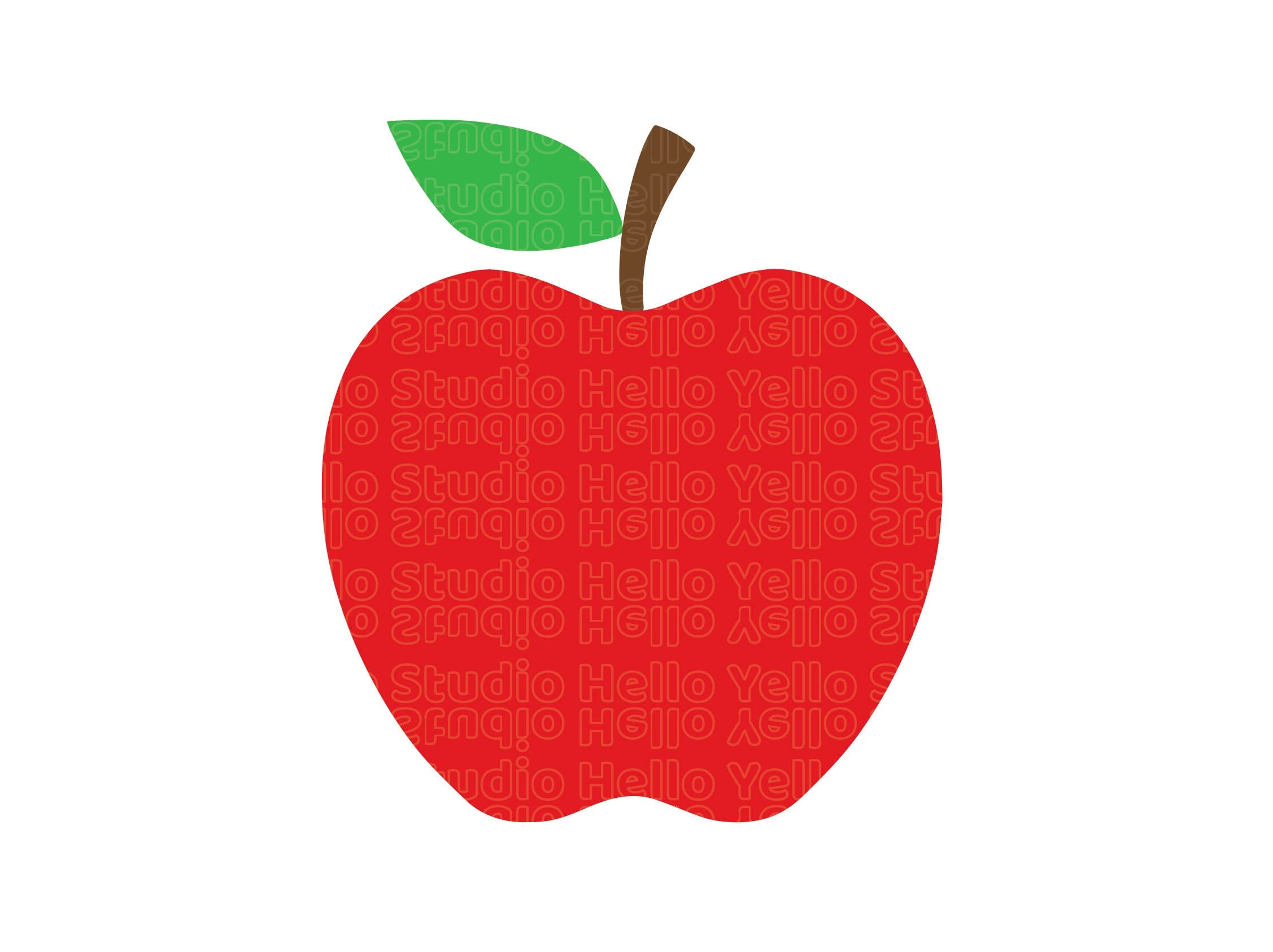Apple Svg, Apple Clipart, Teacher Svg, School Svg - Inspire Uplift