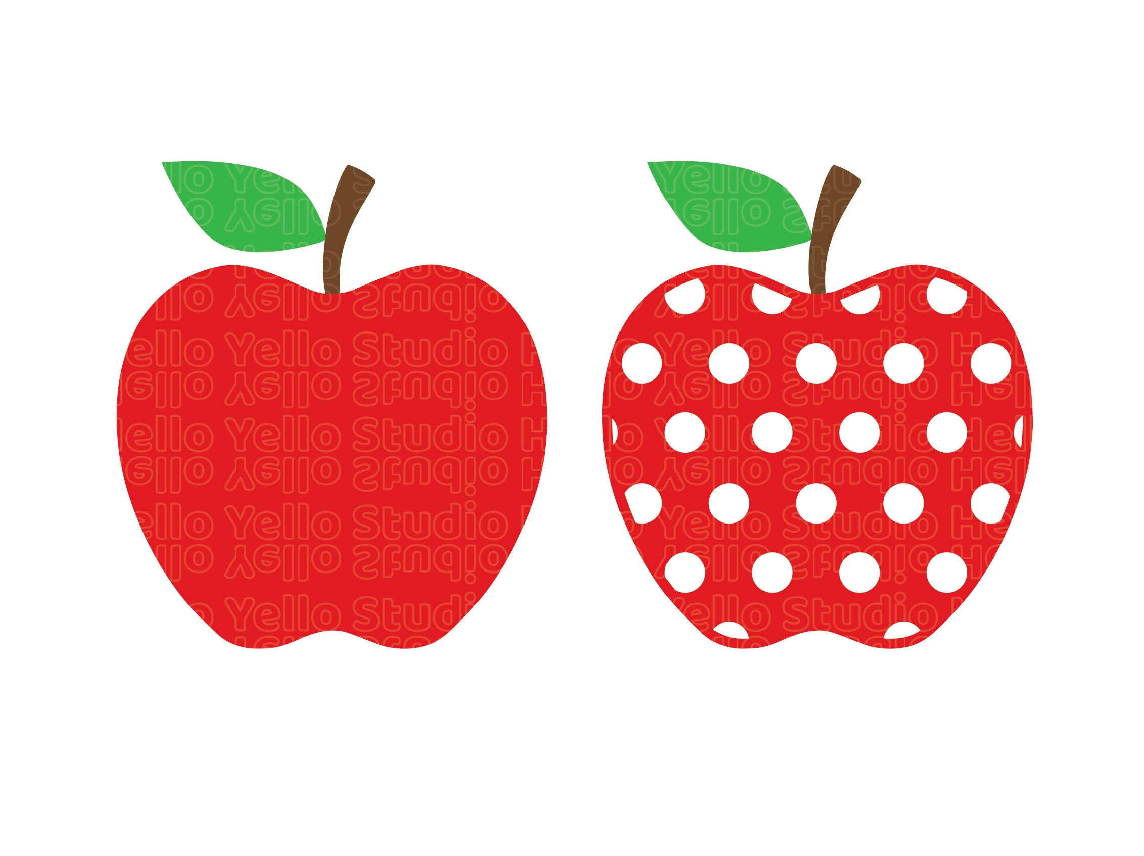 Apple Svg, Apple Clipart, Teacher Svg, School Svg | Inspire Uplift