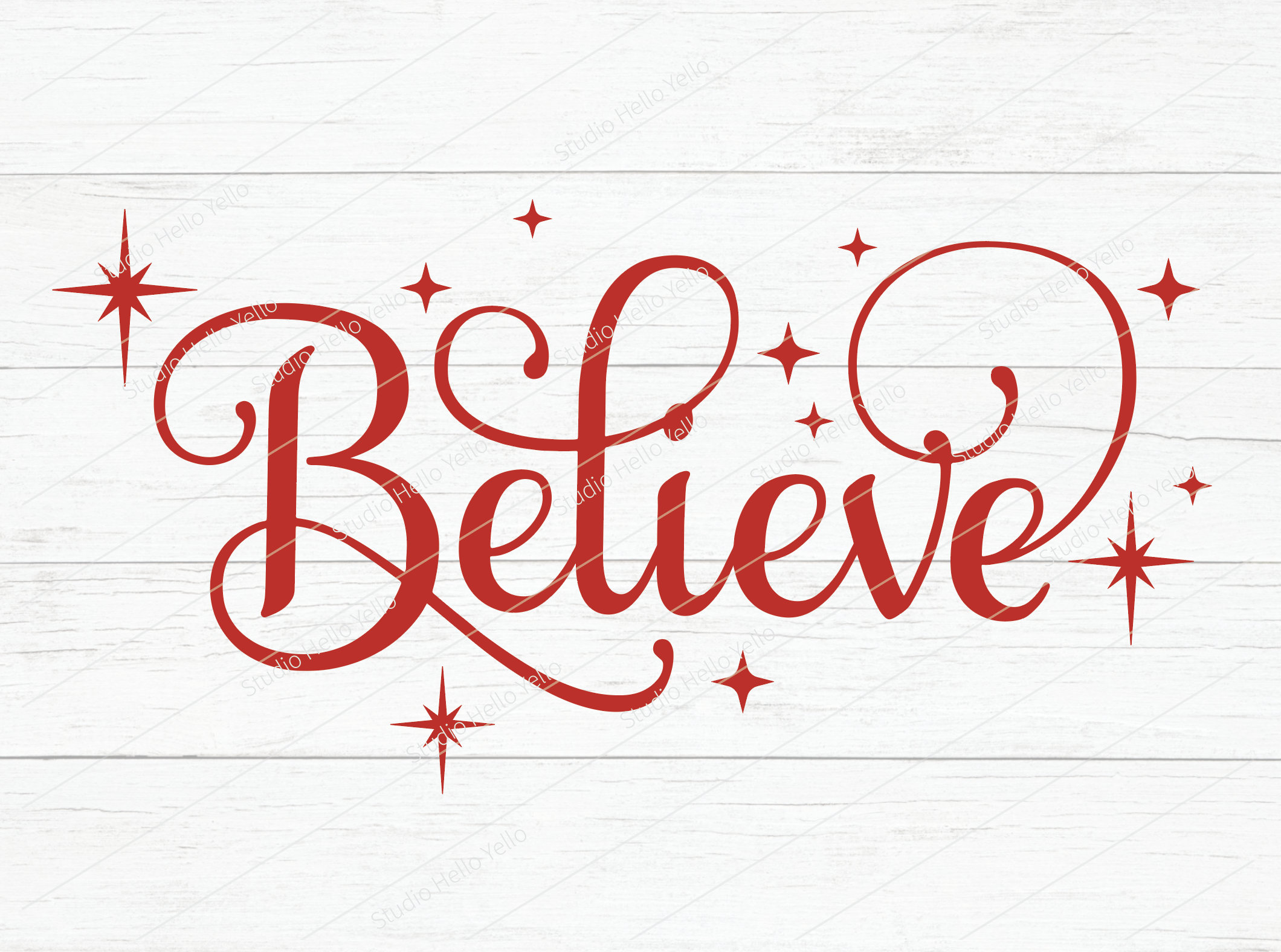 Believe SVG, Christmas SVG, Winter Door Sign SVG, Digital Do | Inspire ...