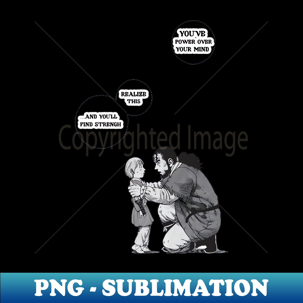 Anime Power Talk - PNG Transparent Sublimation File - Instan - Inspire ...