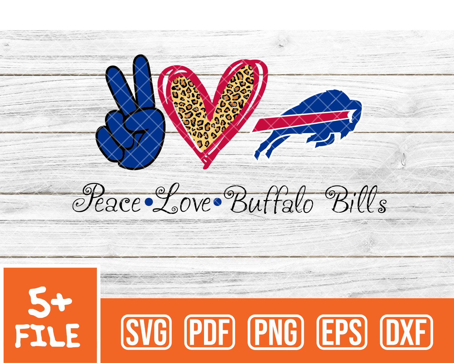 Buffalo Bills Svg , Peace Love NfL Svg, Team Nfl Svg 04 | Inspire Uplift
