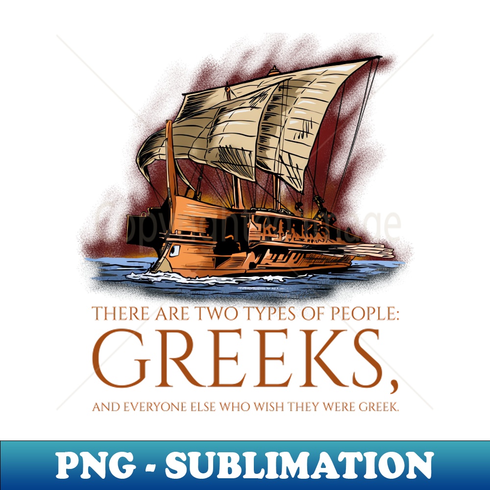 Ancient Greek History - Two Types Of People - Greek Trireme | Inspire ...