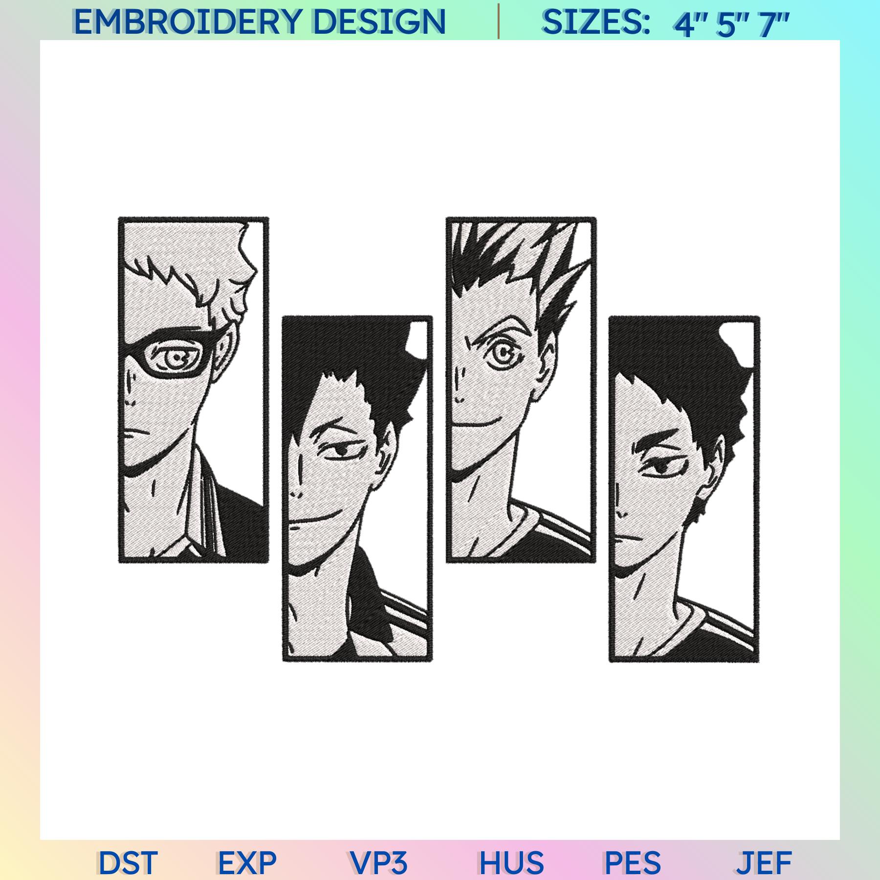 Volleyball Anime Files, Inspired Anime Designs, Inspired Emb - Inspire ...