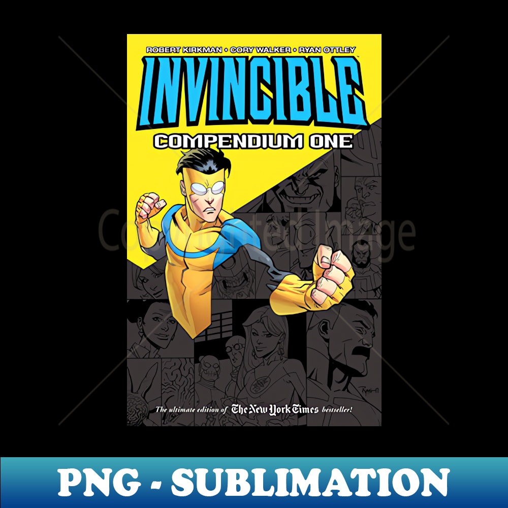invincible poster - Aesthetic Sublimation Digital File - Rev | Inspire ...