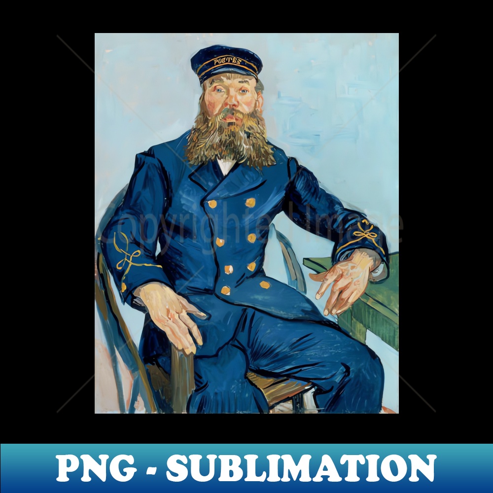 Portrait of the Postman Joseph Roulin - by Vincent van Gogh | Inspire ...