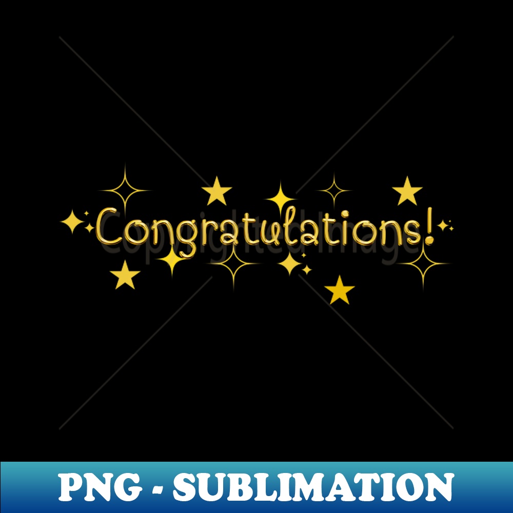 Congratulations Congrats - PNG Transparent Sublimation Desi - Inspire ...