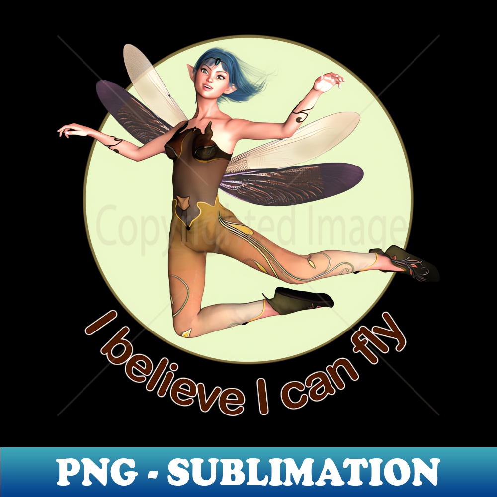 I believe I can fly elf fairy faerie dragonfly wings - Digit | Inspire ...