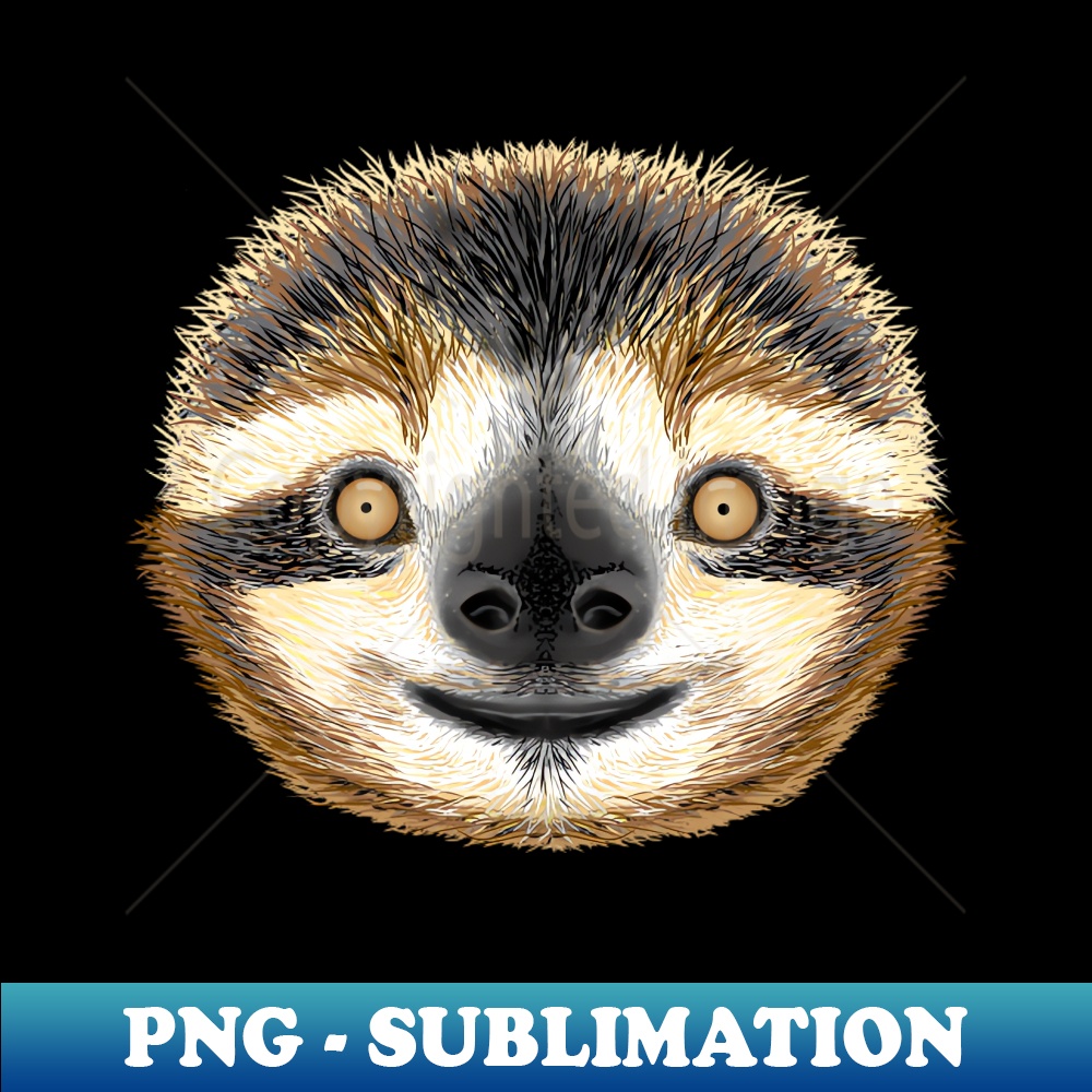 Cute two-toed sloths with smile face classic - Stylish Subli | Inspire ...