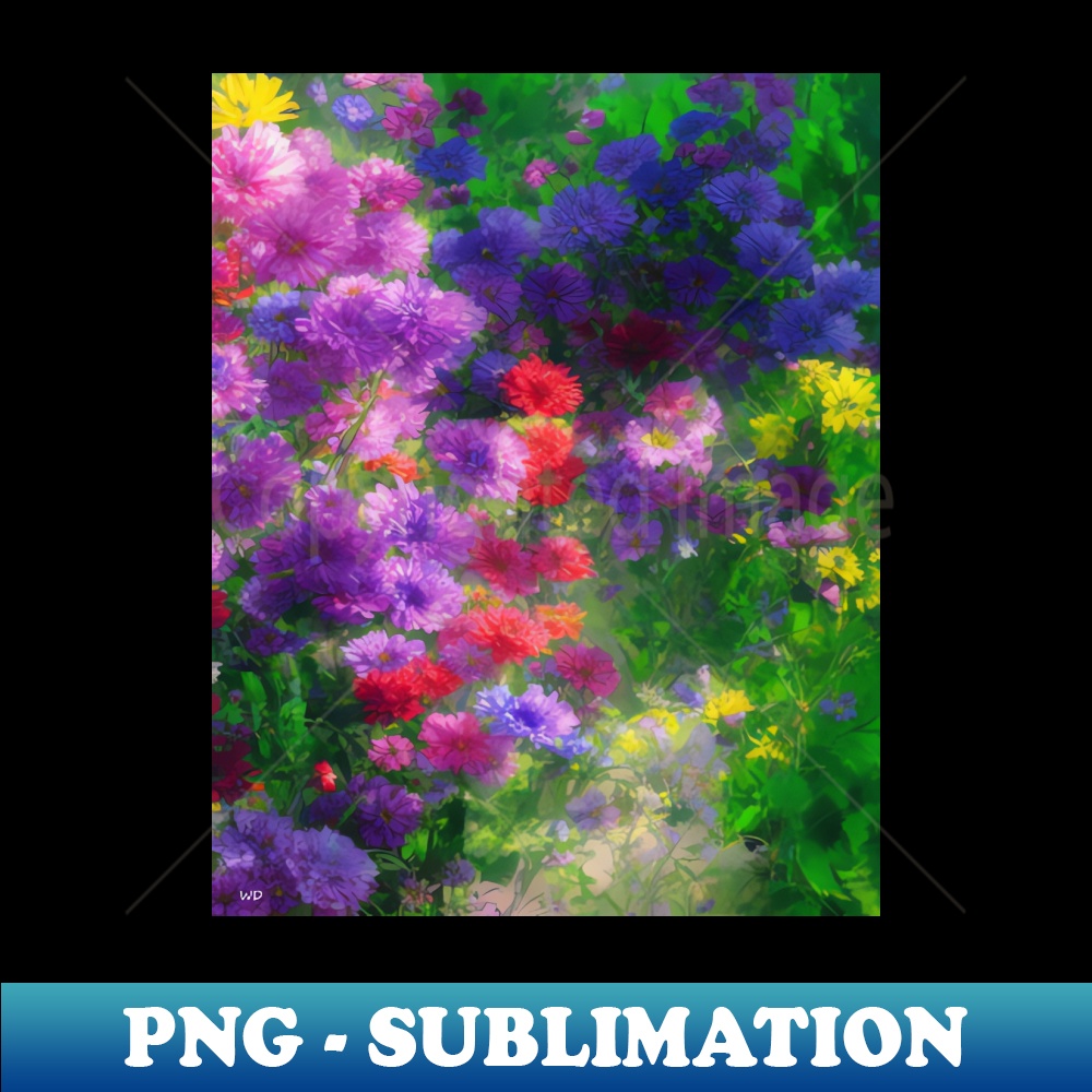 Nature flowers and color - Aesthetic Sublimation Digital Fil - Inspire ...