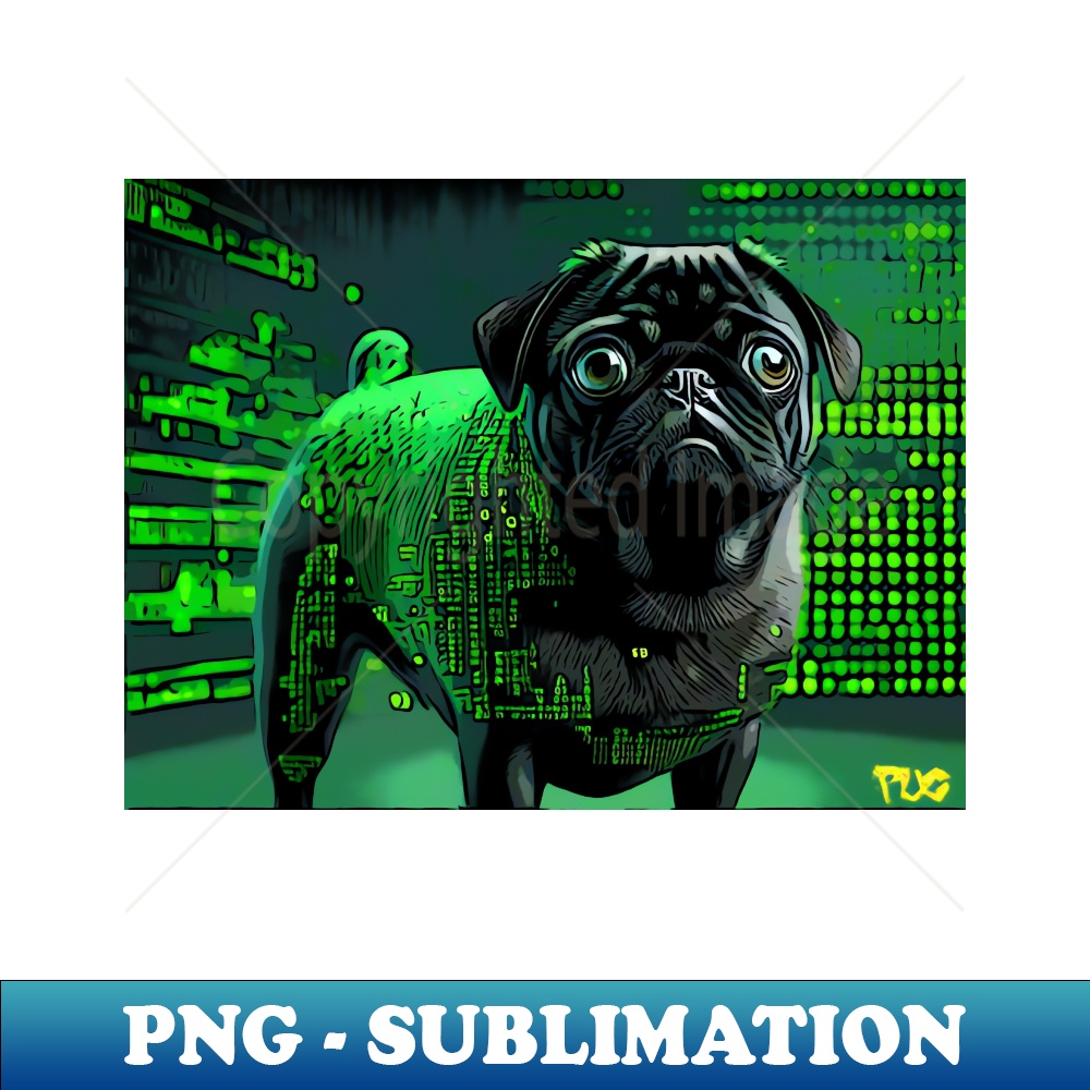 Pug Matrix 3 - PNG Sublimation Digital Download - Add a Fest | Inspire ...