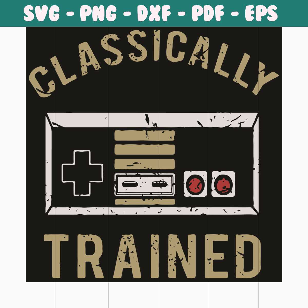 Classically trained SVG, Classically trained shirt, Video Ga | Inspire ...