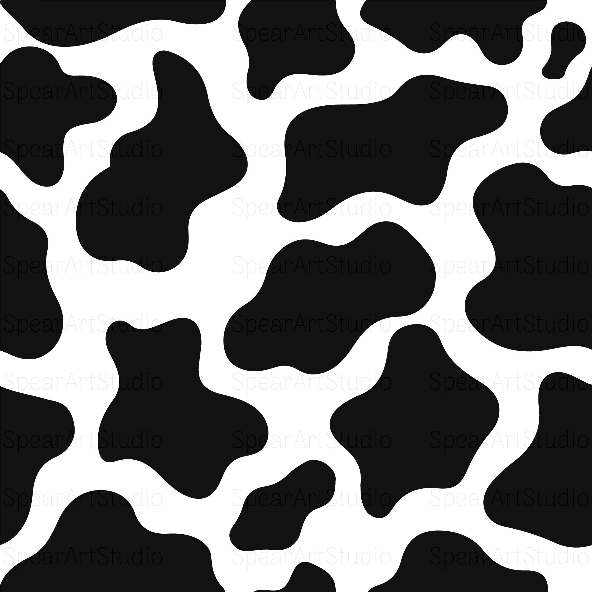 Cow Print Pattern | Inspire Uplift