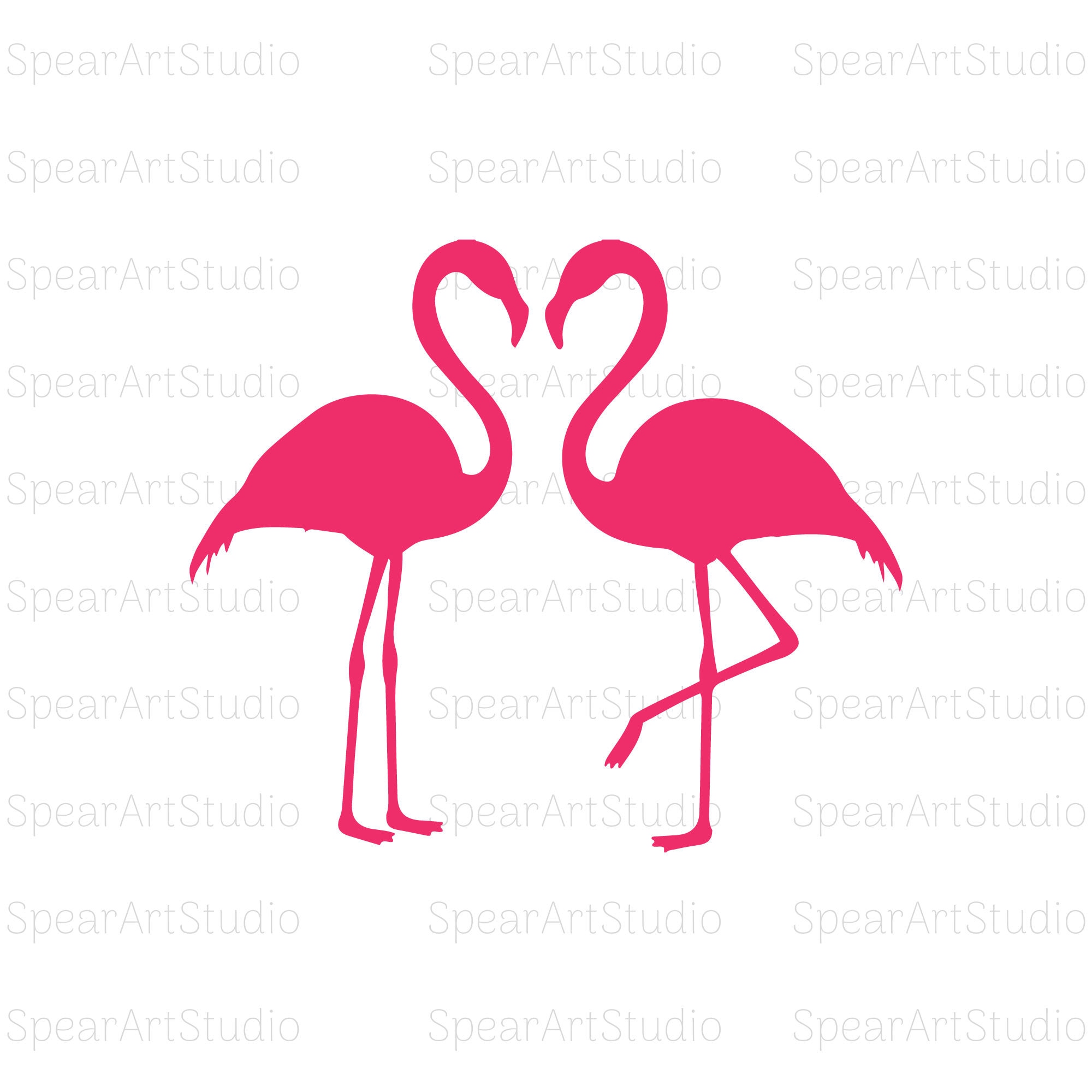 Flamingo SVG, Flamingo Clipart, Flamingo Cut File - Inspire Uplift