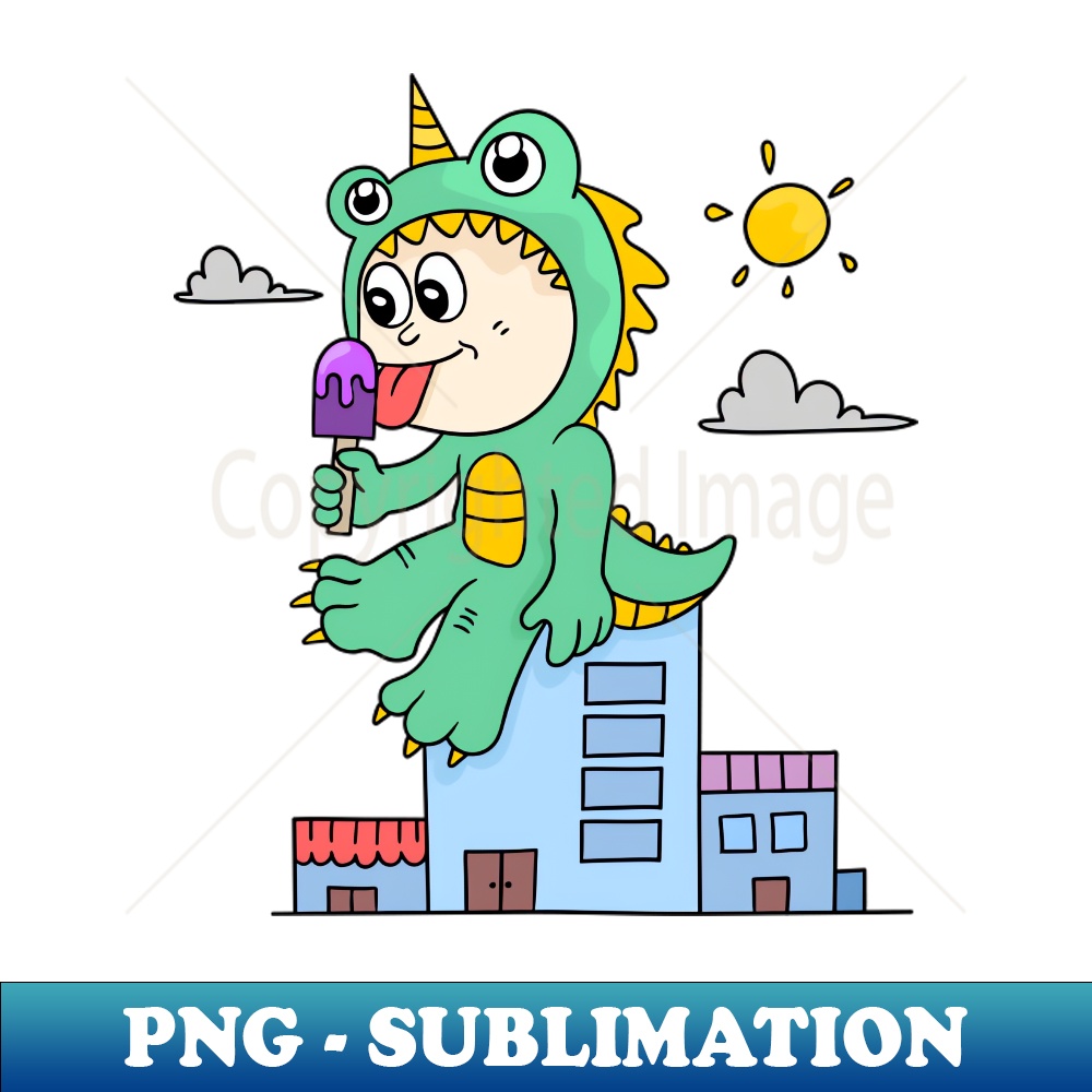 Icezilla - High-Resolution PNG Sublimation File - Add a Fest - Inspire ...