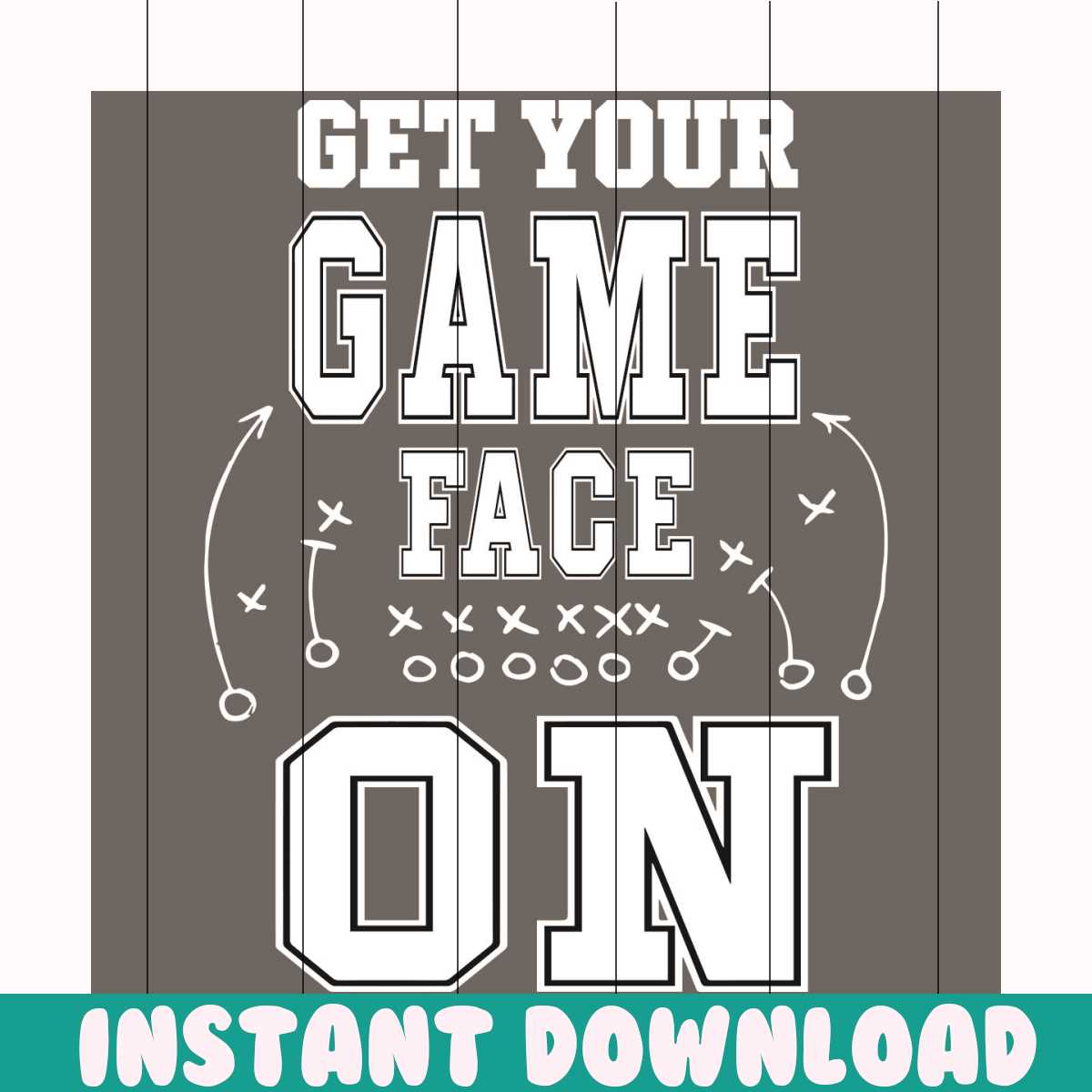 Get your game face on svg, game svg, game shirt, game gift, | Inspire ...