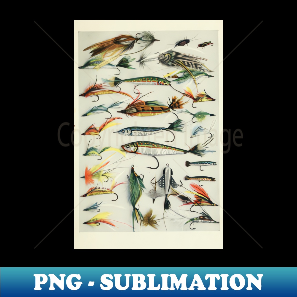 Fishing Lures - PNG Transparent Digital Download File for Su | Inspire ...