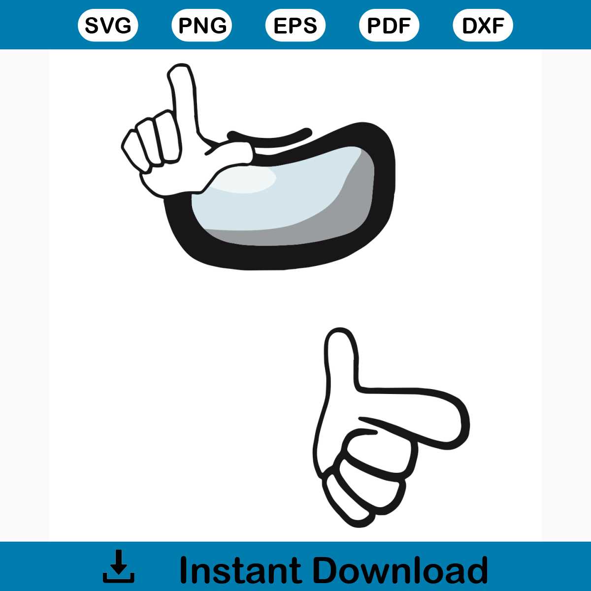 Funny Hand Among Game Us Svg, Trending Svg, Imposter Among S | Inspire ...