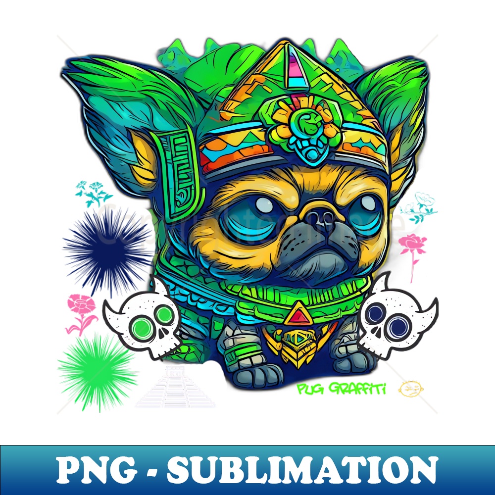 Pug Skull Candy 8 - Modern Sublimation PNG File - Unleash Yo | Inspire ...