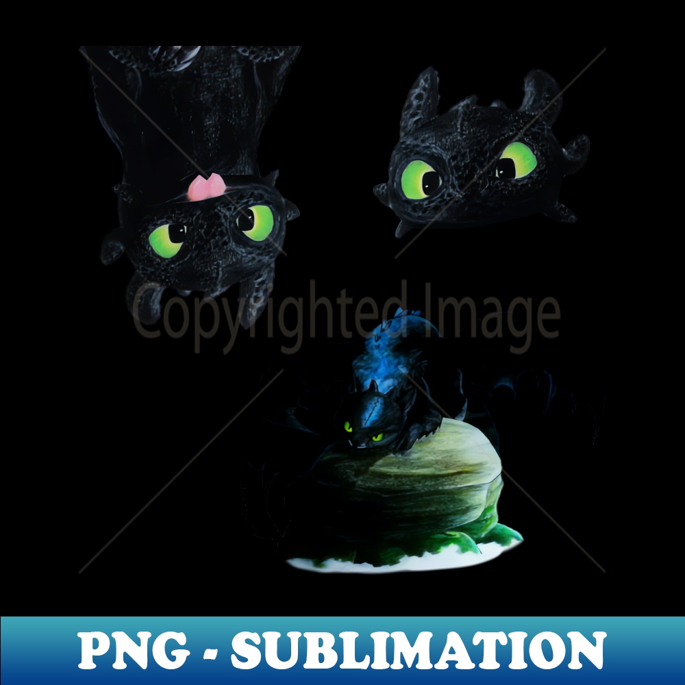 Toothless Sticker Pack - Exclusive PNG Sublimation Download | Inspire ...