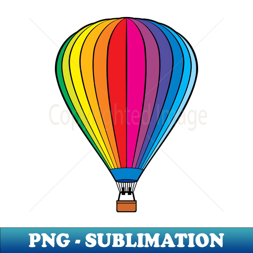 Hot Air Balloon - Signature Sublimation PNG File - Defying t | Inspire ...