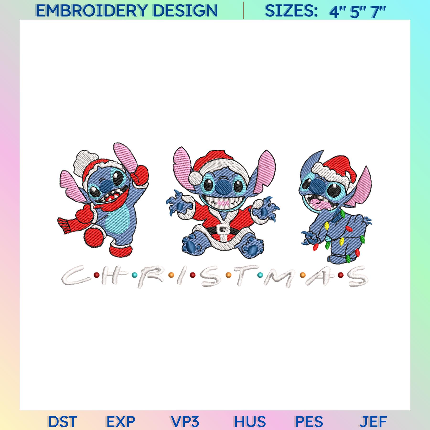 Christmas Stitch Embroidery Designs, Christmas Embroidery De - Inspire ...
