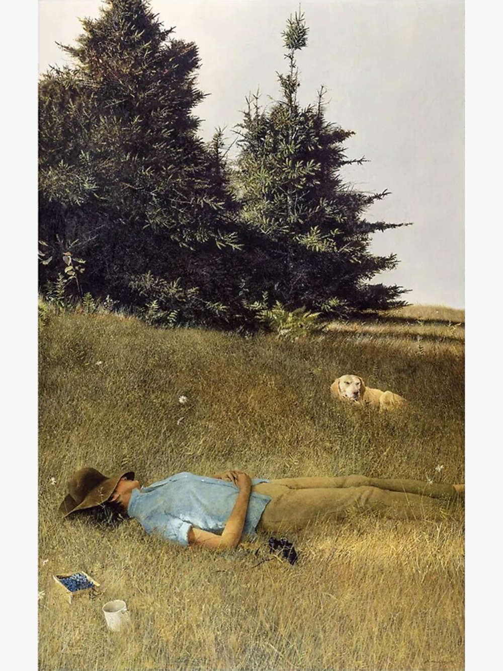 Distant Thunder - Andrew Wyeth Premium Matte Vertical Poster | Inspire ...