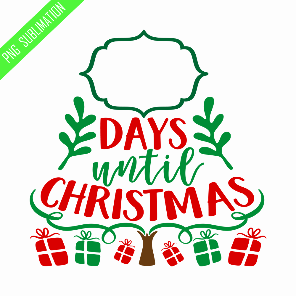 Day until christmas png | Inspire Uplift