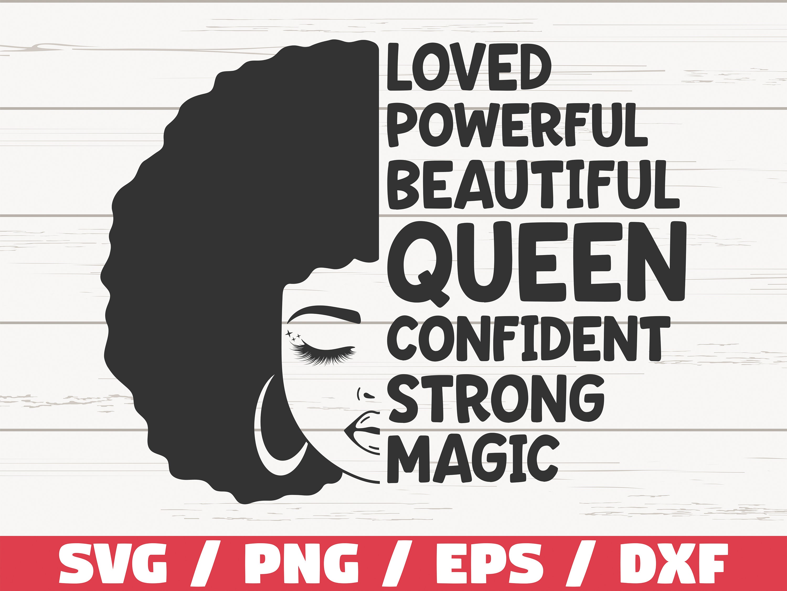 Afro Diva SVG, Black Girl Magic SVG, Cut File, Cricut - Inspire Uplift