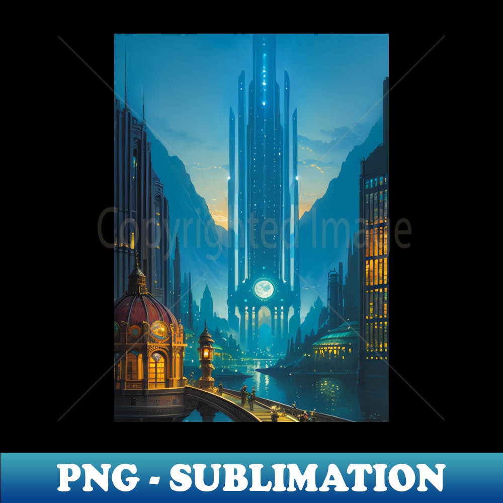 Solarpunk City - Gorgeous Tower Building - Aesthetic Sublima | Inspire ...