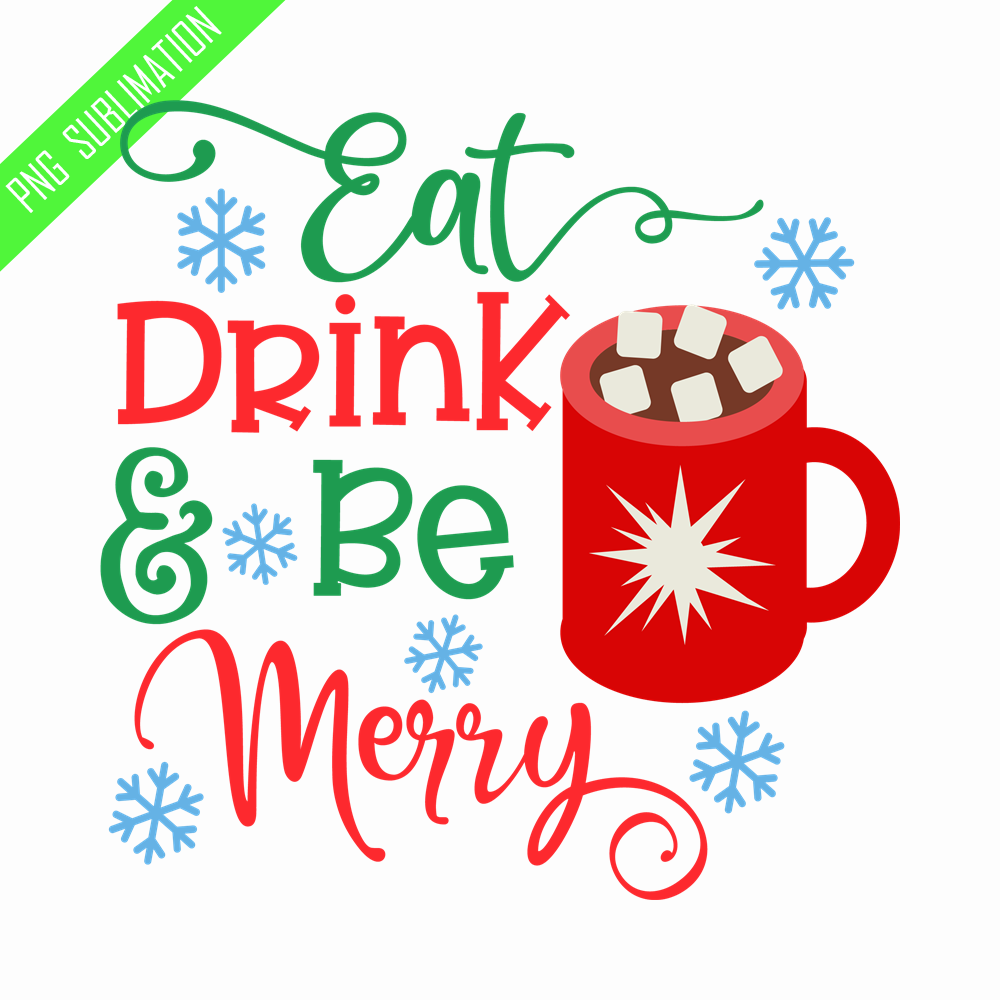 Eat drink and be merry png - Inspire Uplift