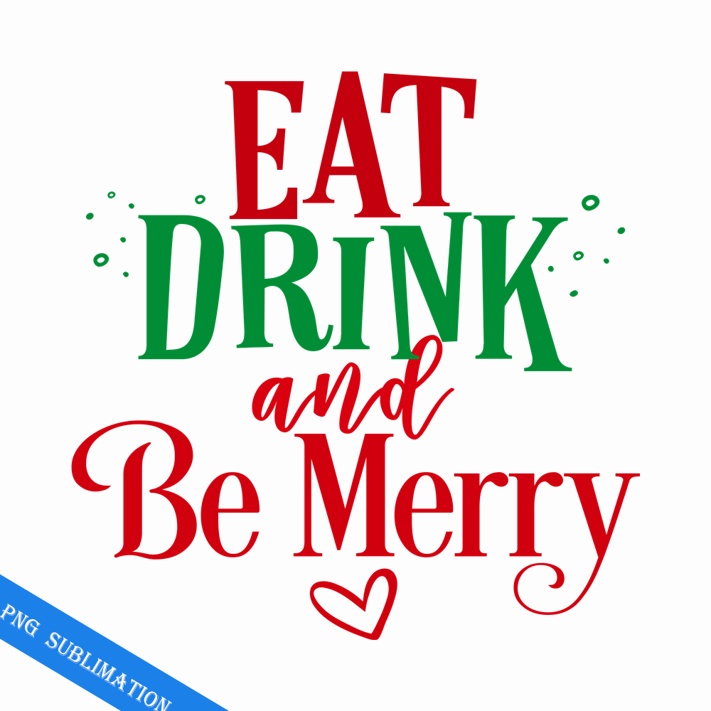 Eat drink and be merry png | Inspire Uplift