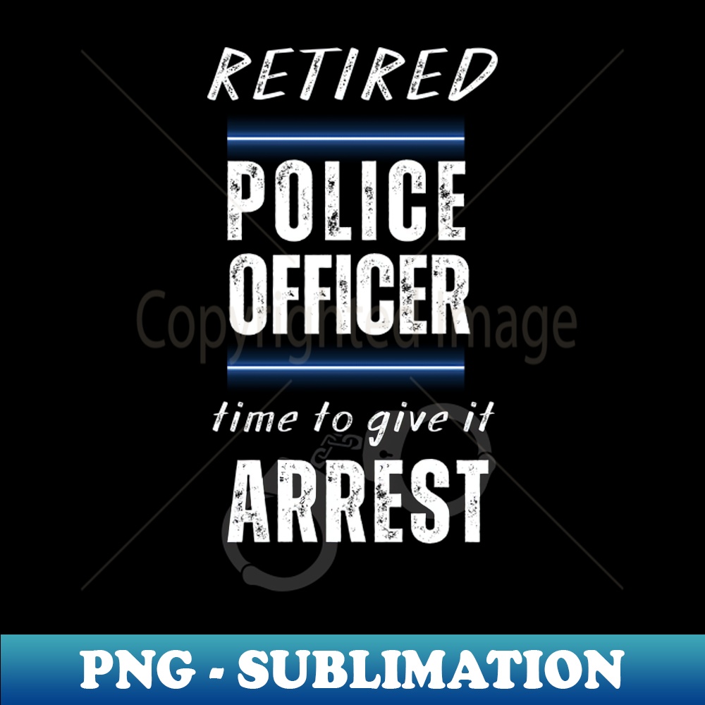 Police Officer - Special Edition Sublimation PNG File - Unlo | Inspire ...
