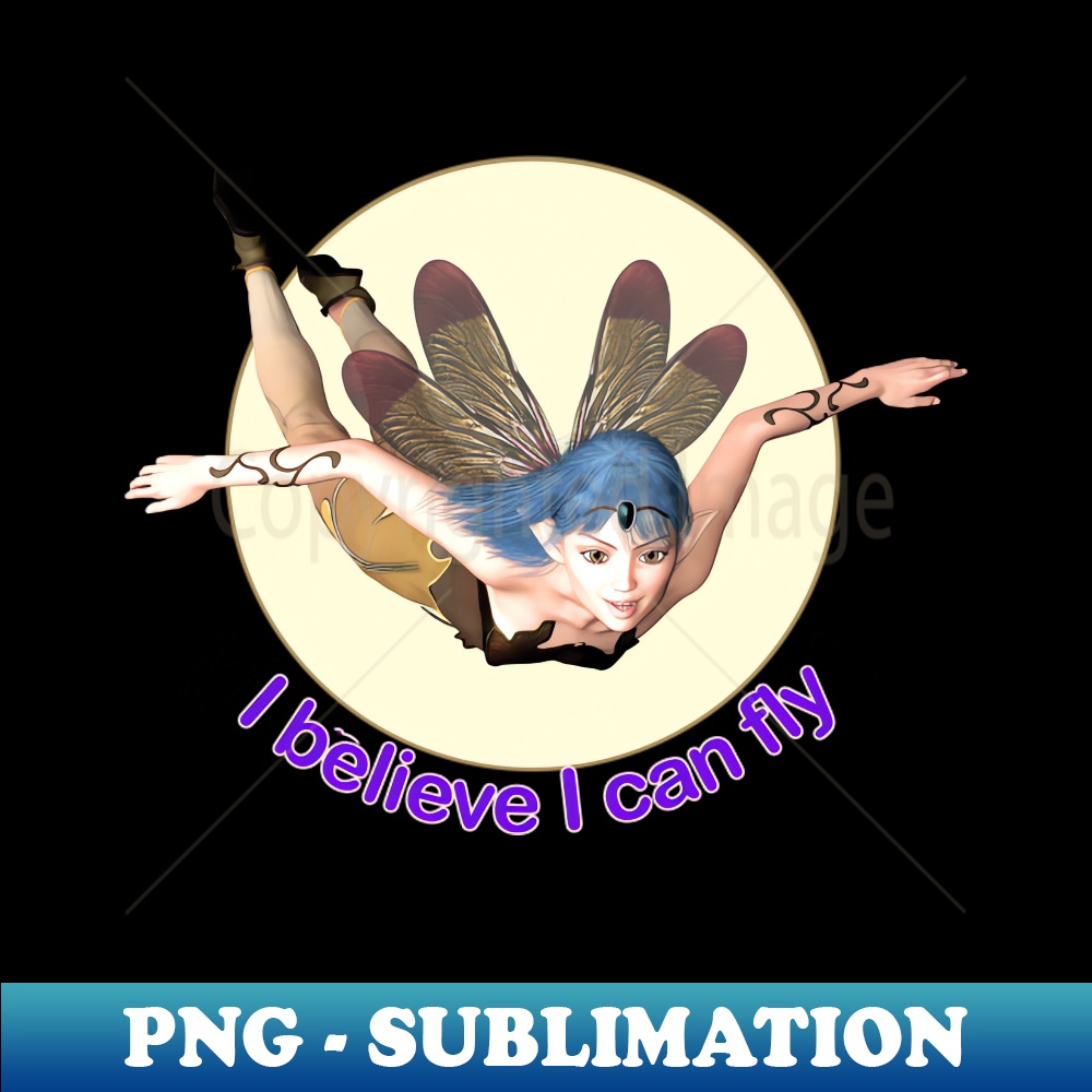 I believe I can fly elf fairy faerie dragonfly wings flying | Inspire ...