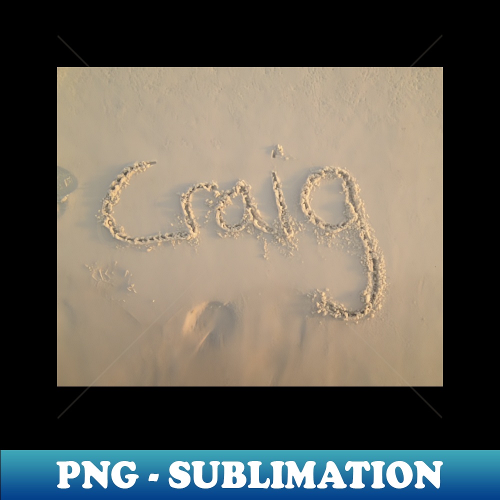 Craig - PNG Transparent Digital Download File for Sublimatio | Inspire ...