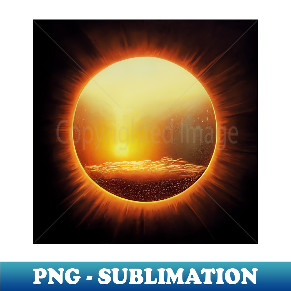Into the Sun Descent - Digital Sublimation Download File - | Inspire Uplift